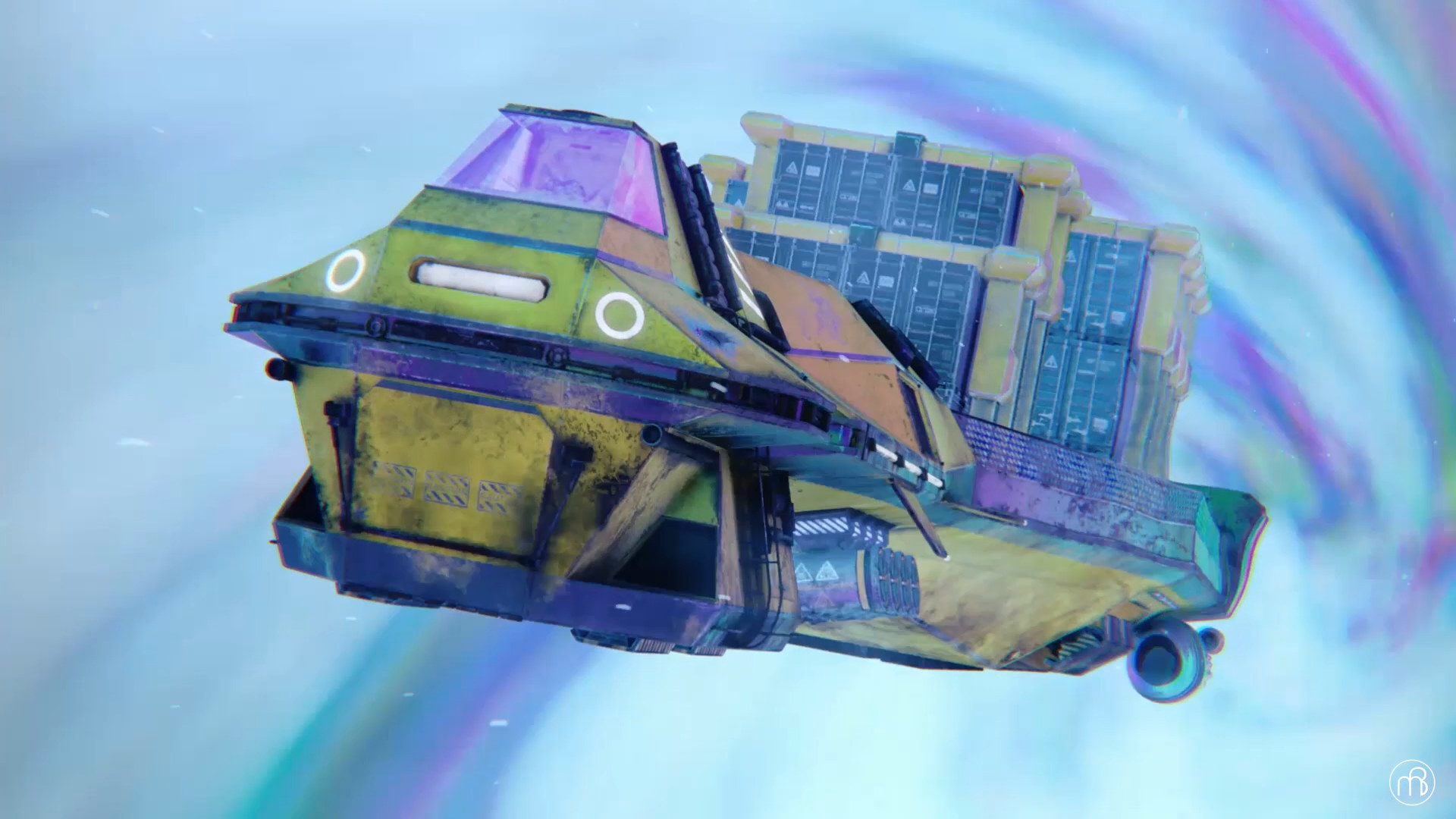 Small Industrial Cargo Spaceship – Mickael's Works